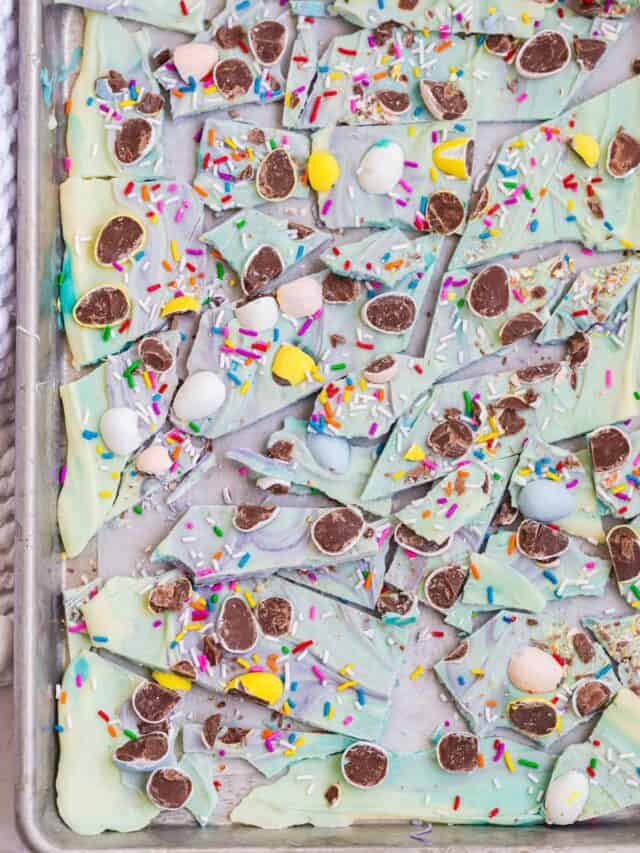 Mini Egg Bark | Party Food Favorites