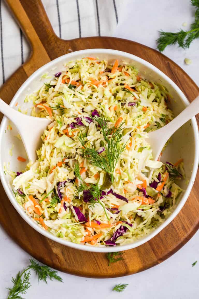 Dill Pickle Coleslaw | Party Food Favorites